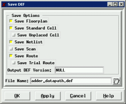 Now would also be a good time to save your design in the native ...